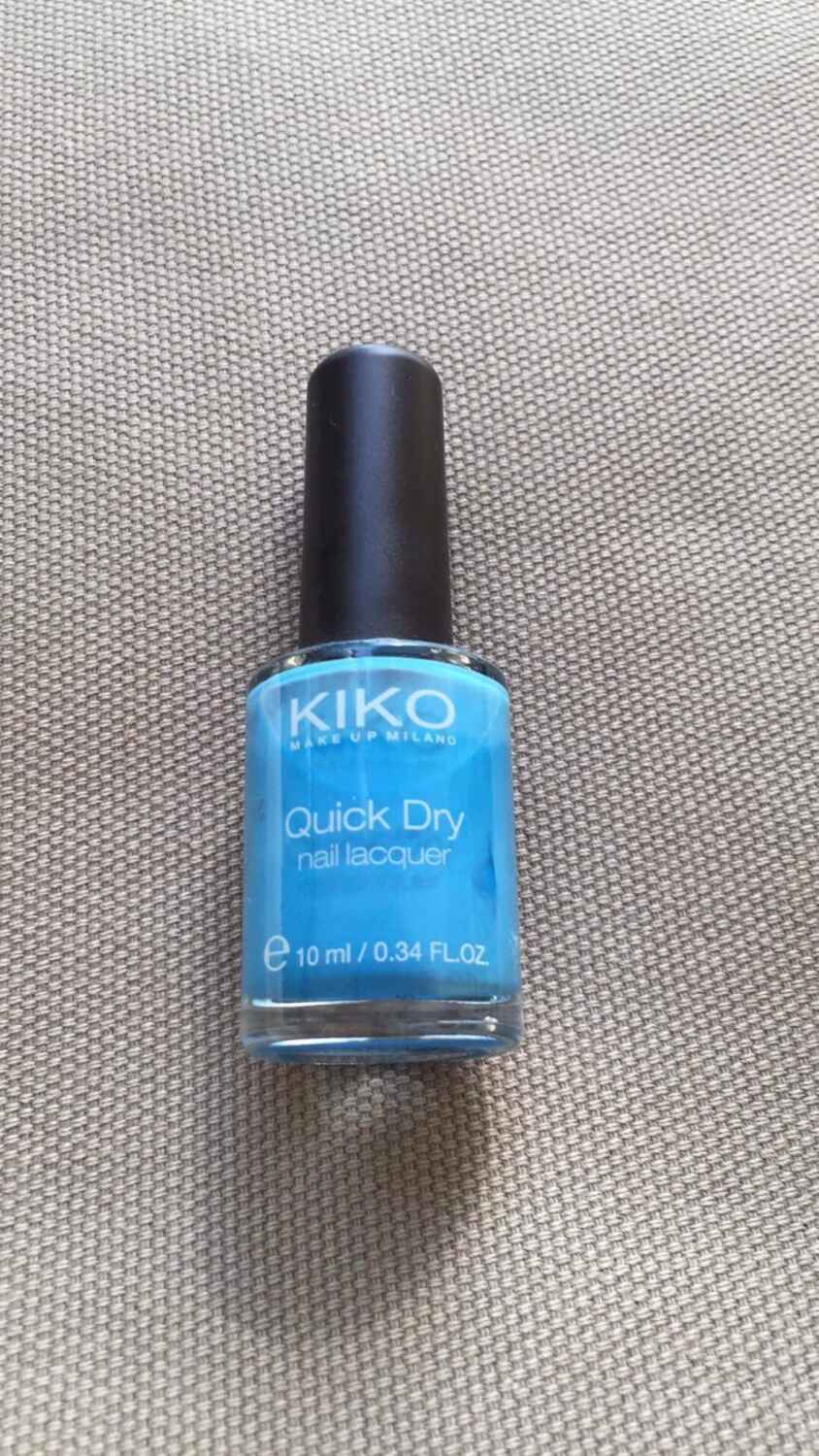 Avis Quick Dry Nail Lacquer - Kiko - Ongles